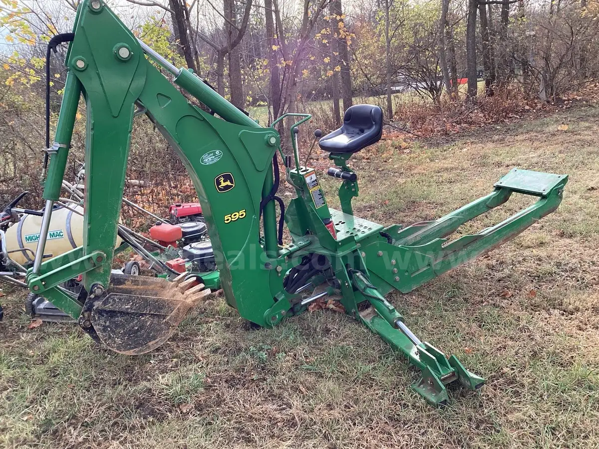 JOHN DEERE BACKHOE ATTACHMENT | GovDeals