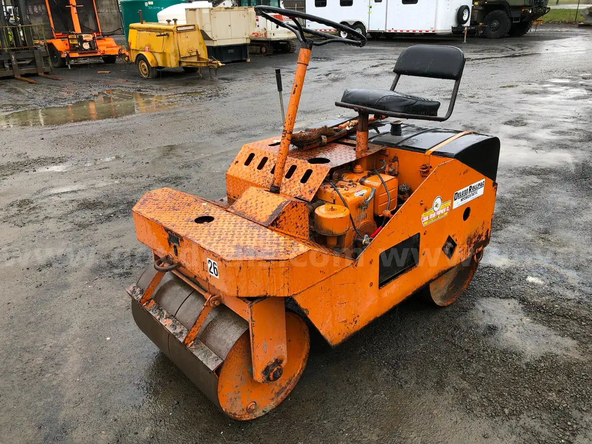 1973 Rosco Rollpac Deluxe Smooth Drum Roller (ID# 32635) (GVL) (24-0038 ...