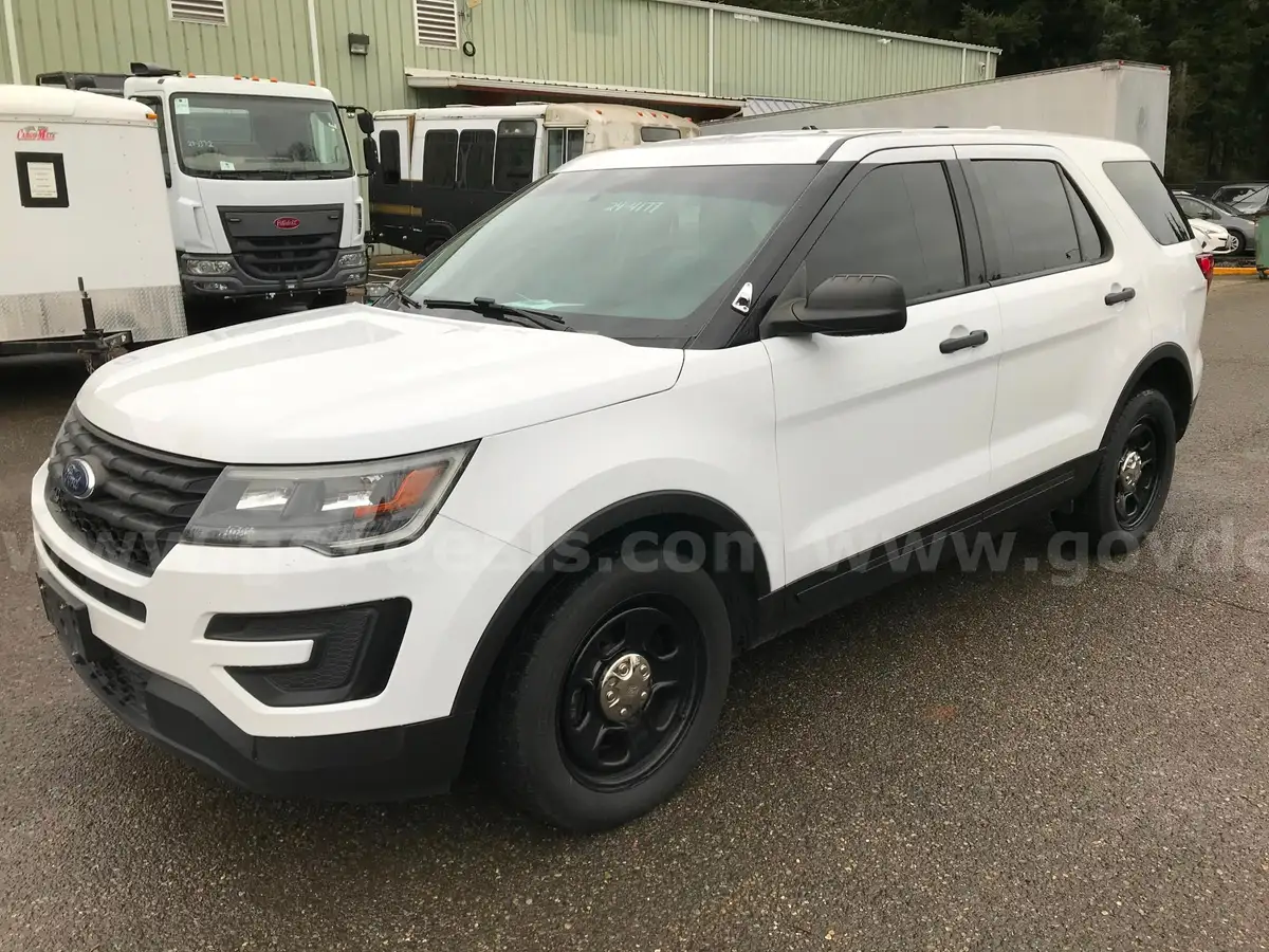 2017 Ford Explorer Police Interceptor 4DR AWD SUV (ID #37758) (W25) (24 ...