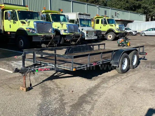2003 Big Tex 16ft 50LA Utility Trailer (ID# 38339) (GVL) (24-4075) 225 ...