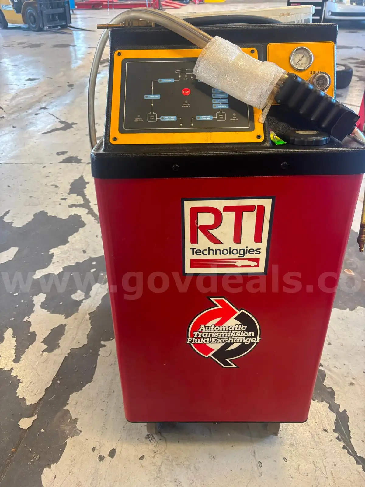RTI Transmission Flush Machine | GovDeals