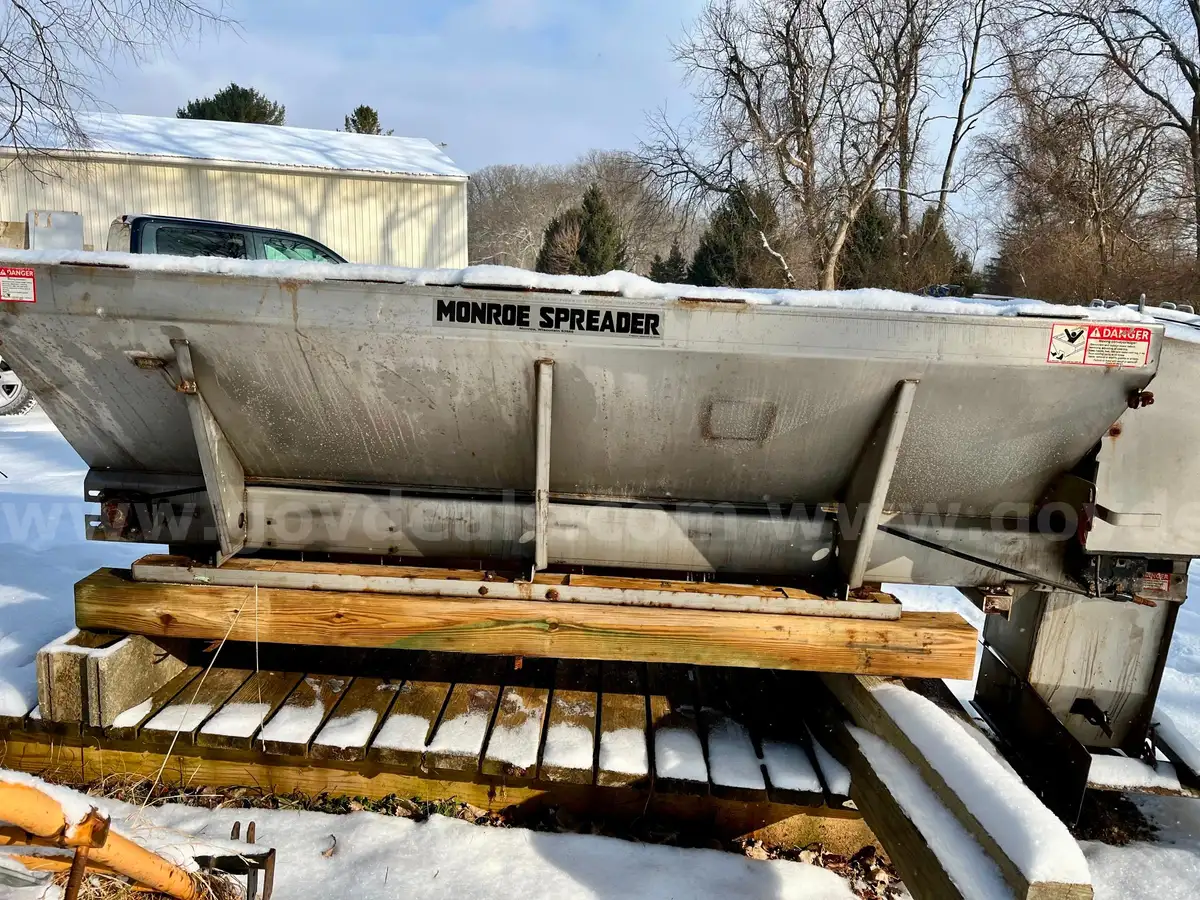 Monroe Stainless Steel Salt Spreader | GovDeals