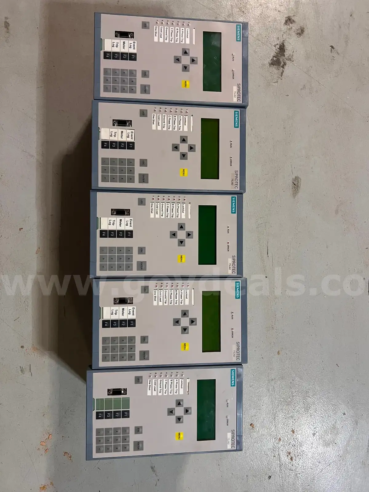 Siemens Siprotec 7SJ62/63 overcurrent protective relays | AllSurplus