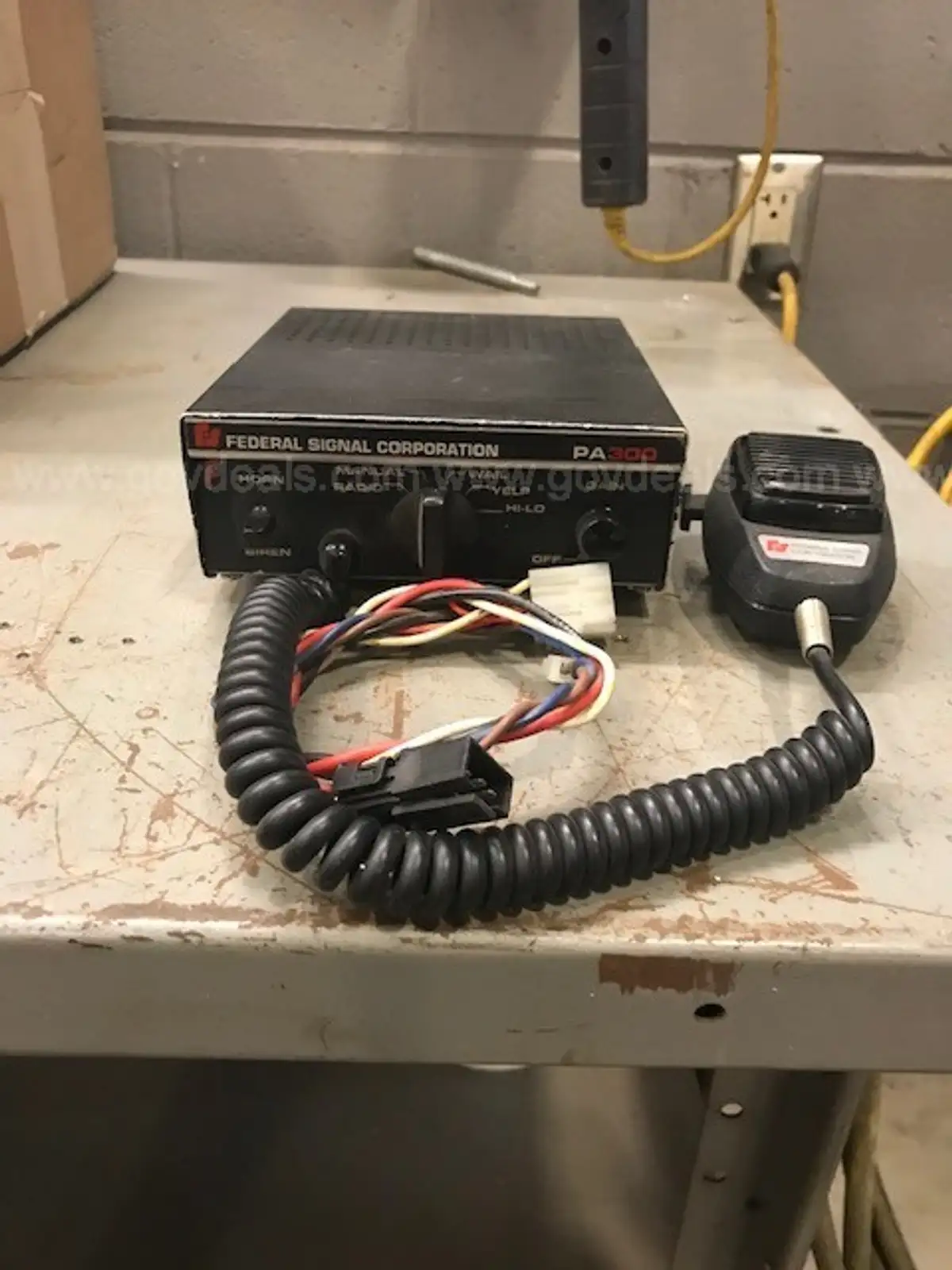 Federal Signal PA300 Sirens | AllSurplus