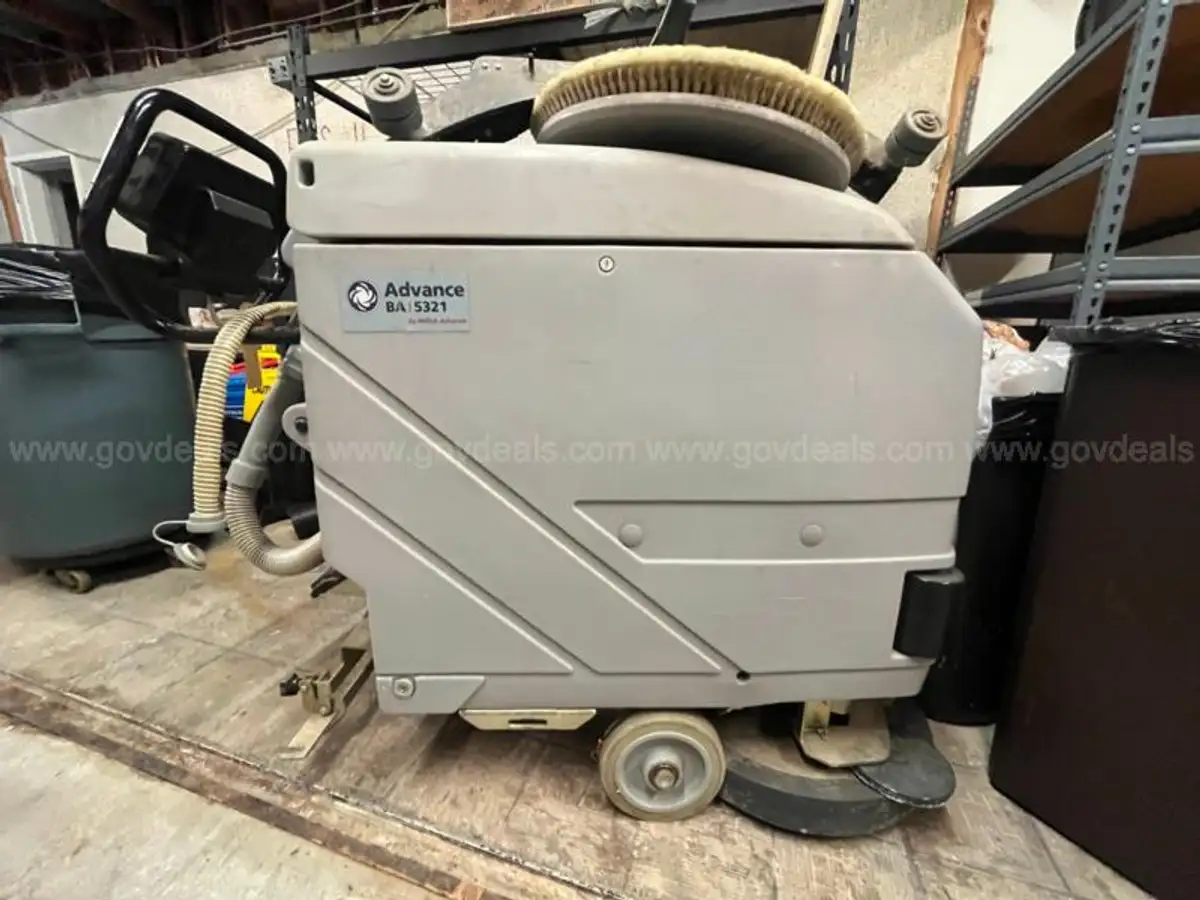 Nilfisk Advance Floor Scrubber | AllSurplus
