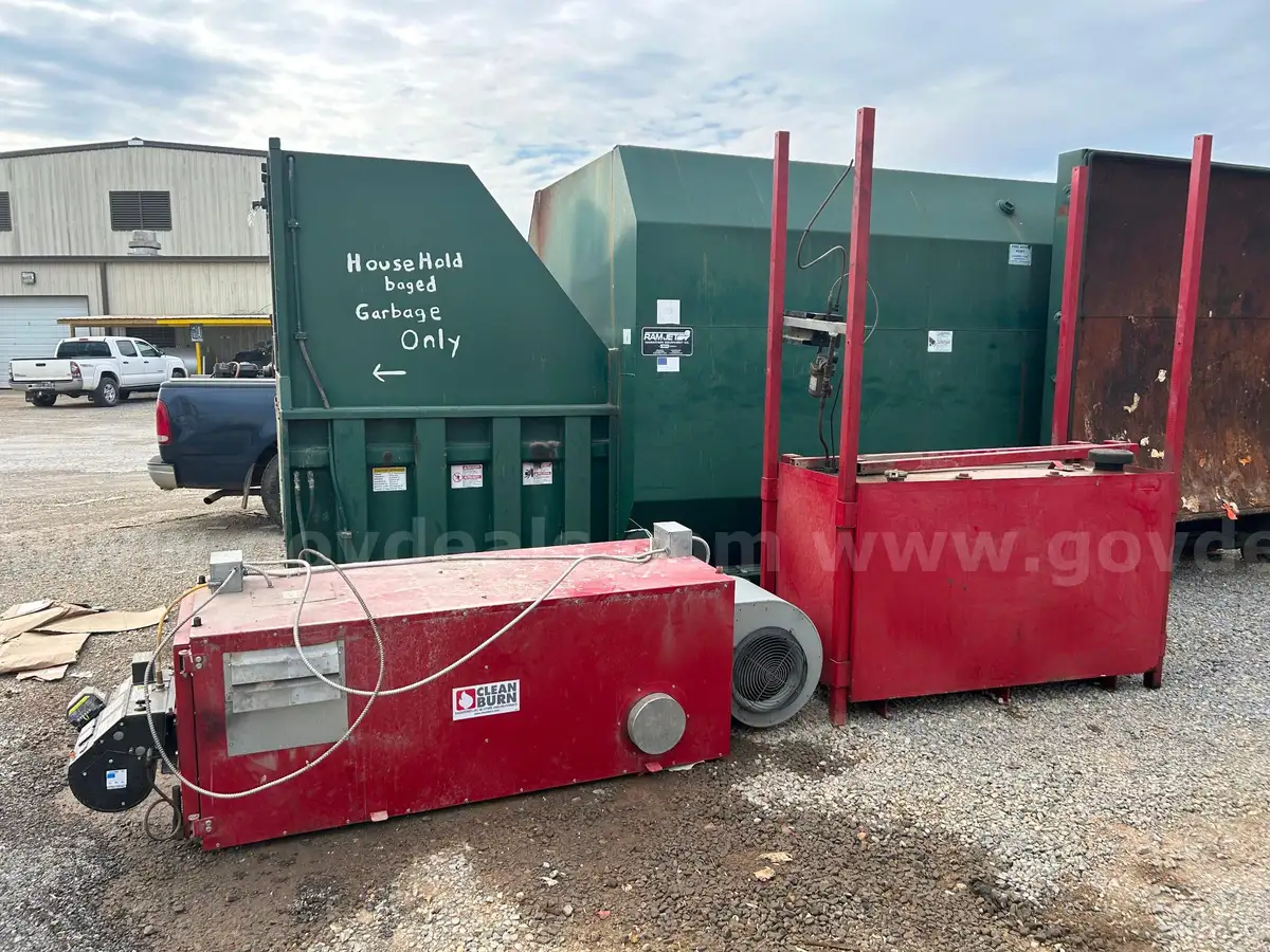 Clean Burn CB-2500 Used Oil Furnace and Storage Tank | GovDeals