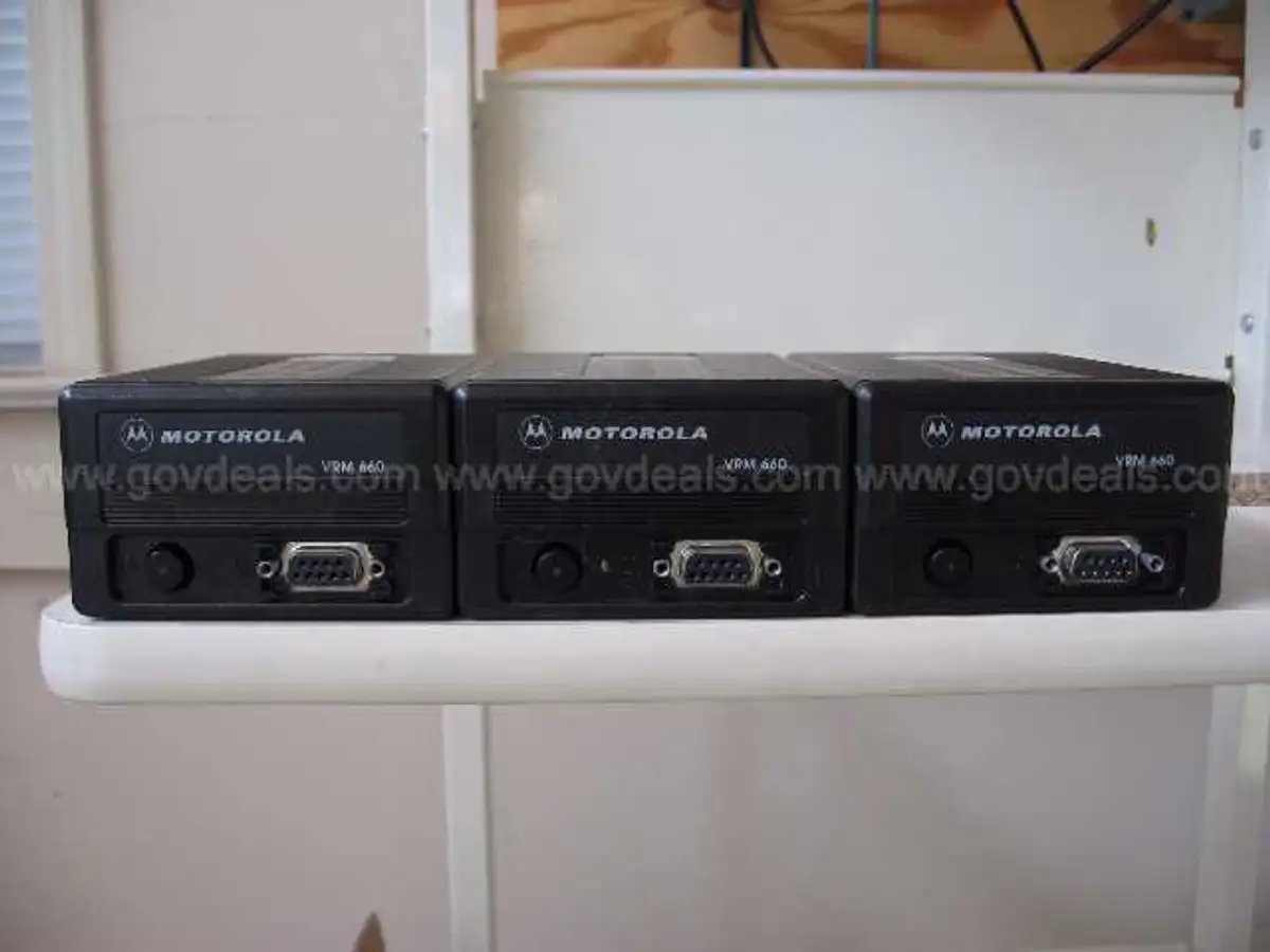 (3) Motorola Vehicle Radio Modems | GovDeals