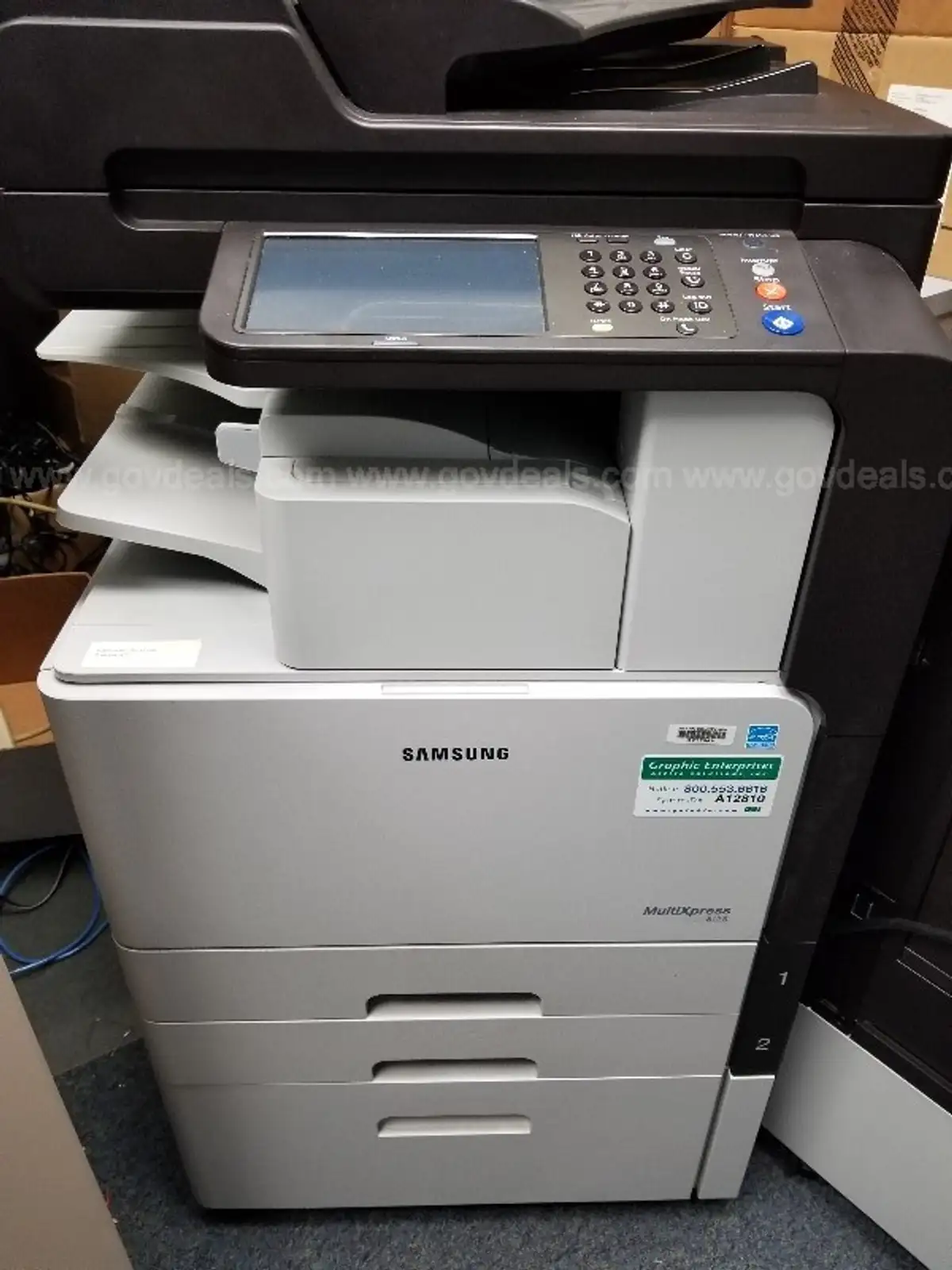 Samsung MultiXpress 8123 | AllSurplus