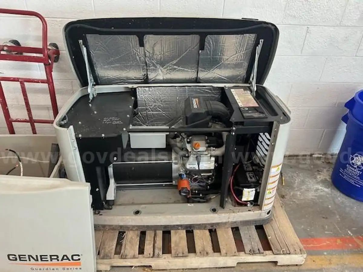 22 KW Generac natural gas generator | AllSurplus