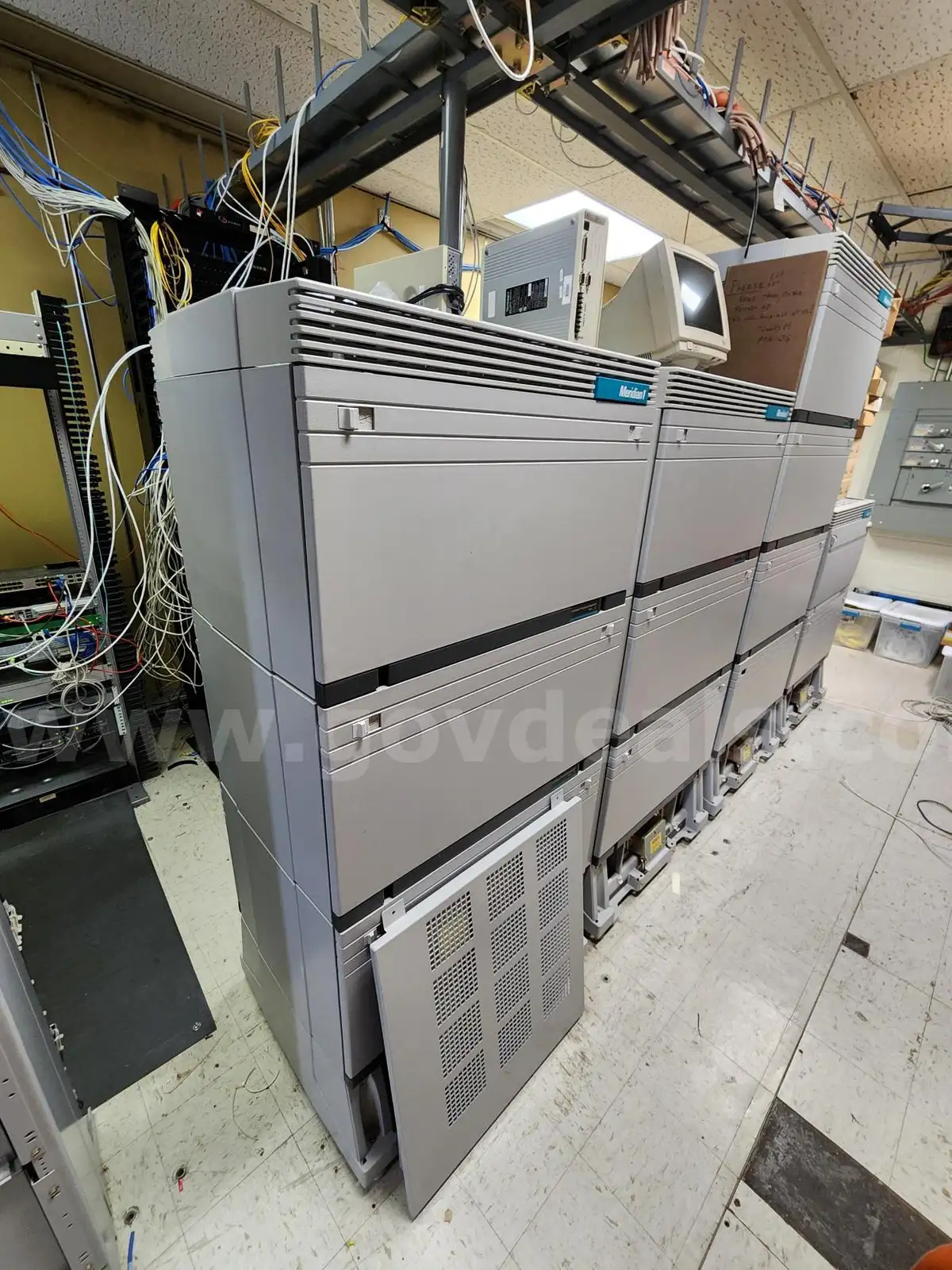 Nortel Meridian 1 Complete Module Core PBX Phone System w/ Mail & Cards ...