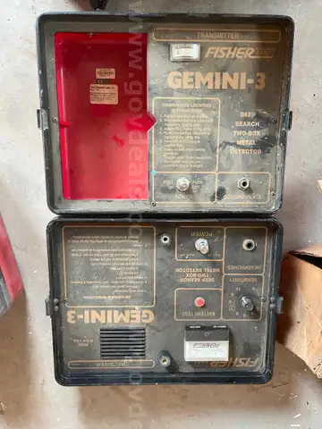 Fisher Gemini-3 Metal Detector | GovDeals