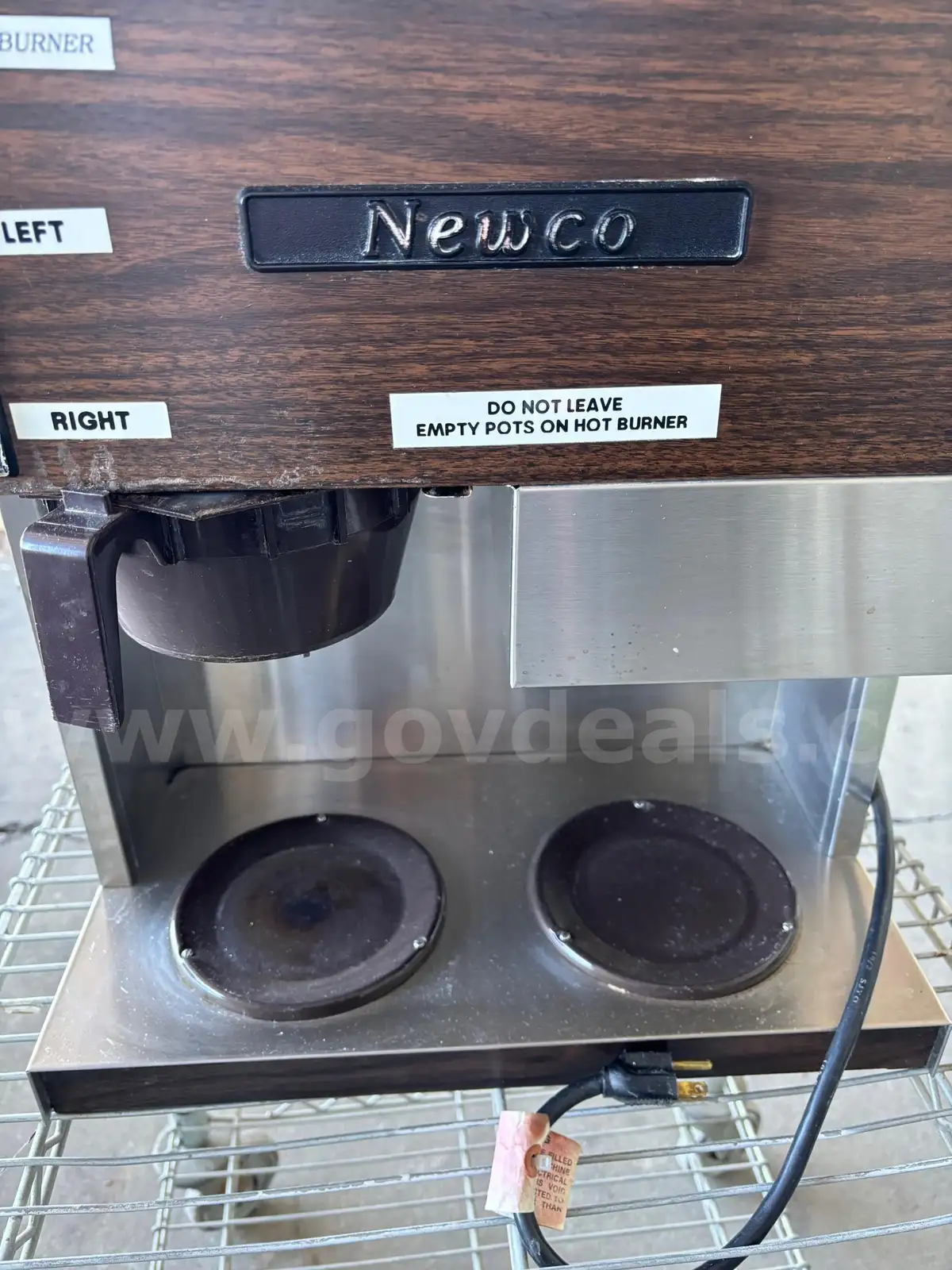 Newco Coffee Maker | GovDeals